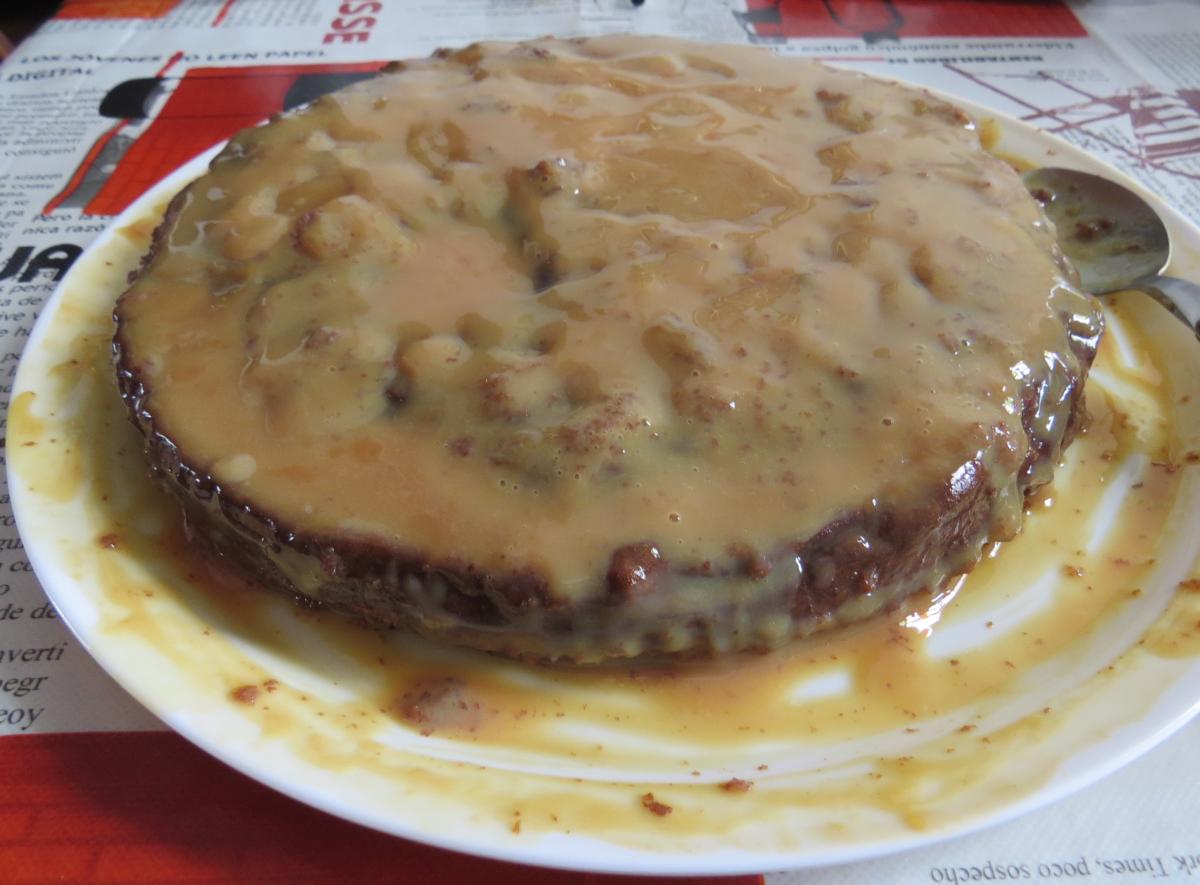 Torta perforada de dulce de leche | Mis recetas